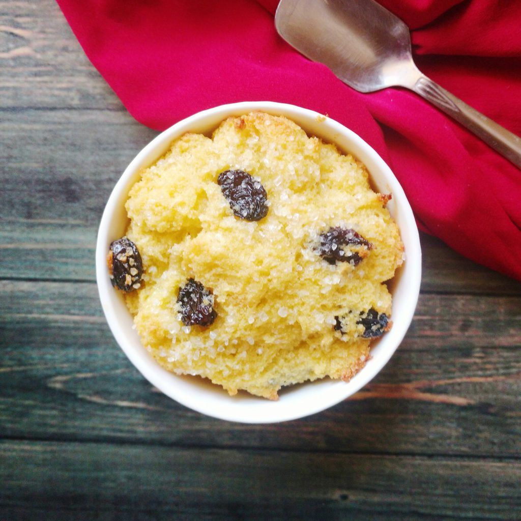 Rum and raisin bread pudding for two ! - FLOURS & FROSTINGS