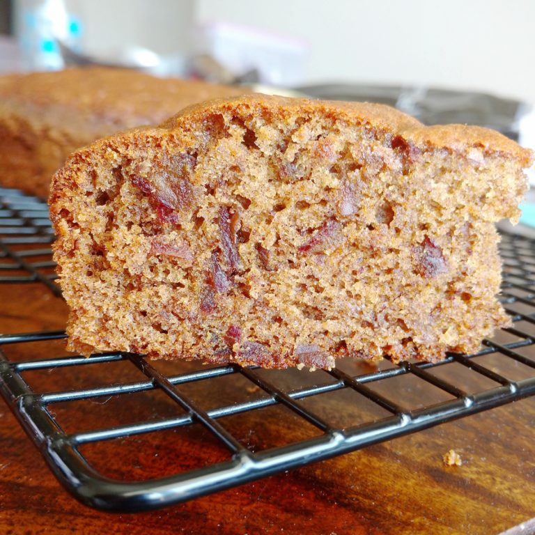 Moist Moist Date cake recipe - FLOURS & FROSTINGS