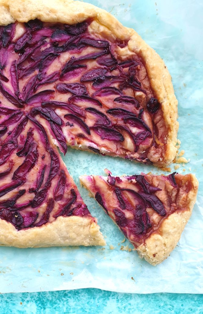 Java plum cheesecake galette ( Jamun dessert) - FLOURS & FROSTINGS